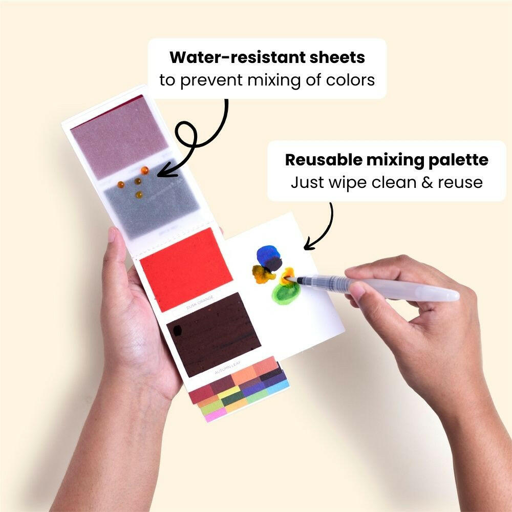 Fall Watercolor Palette - 16 autumn colors in your pocket – Viviva Colors